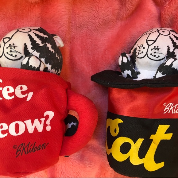 Knickerbocker | Toys | Vintage B Kilban Cat Coffee Tea Or Meow And Cat ...